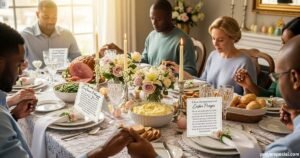7 Beautiful Easter Dinner Prayer Examples for Families